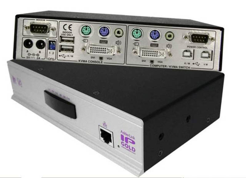 ADDERLink IP Gold - VNC Based KVM Over IP for DVI Video